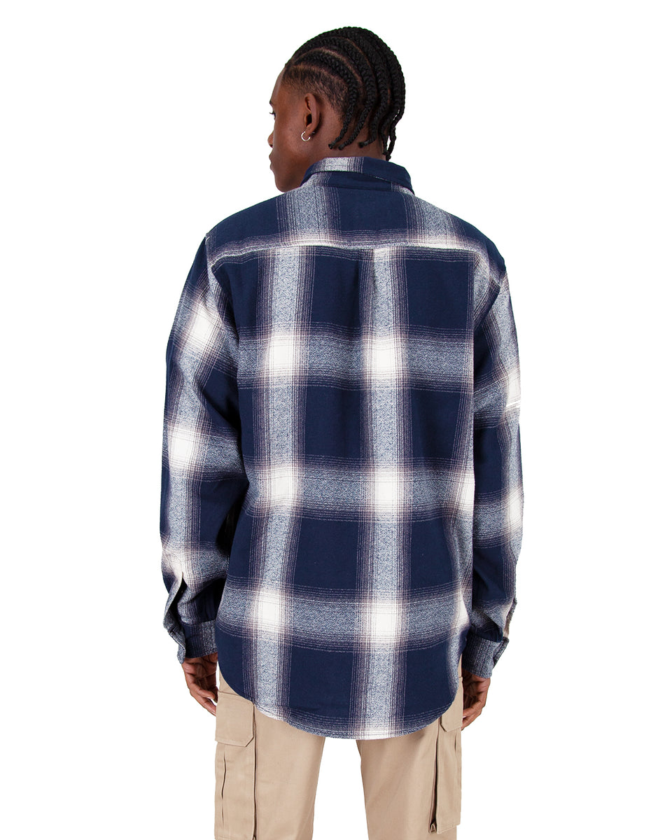 Plaid Flannel Overshirt – Shakawear.com